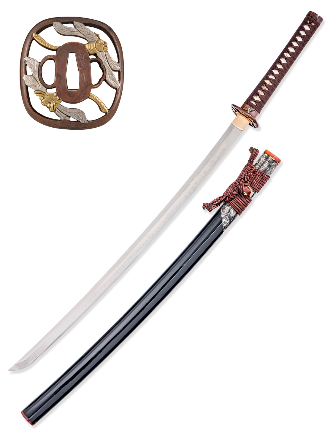 Katana Murasame Silver Dragonfly 1095 | Histophile