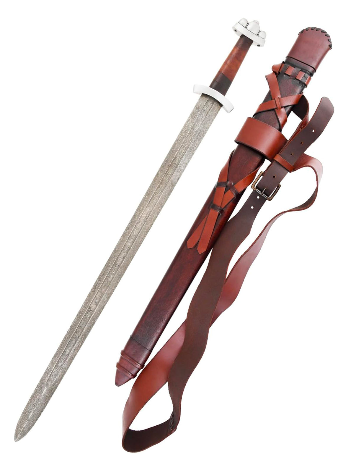 Épée Viking en acier Damas | Histophile